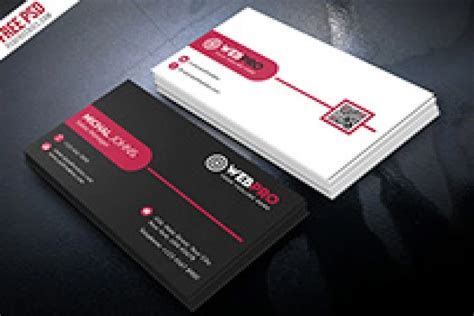 Visiting Card Design Template Psd