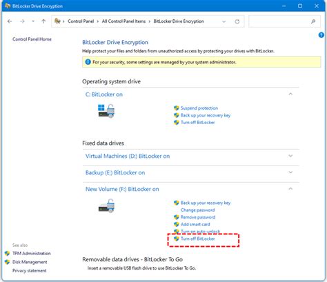 [6 Ways] How To Deactivate Bitlocker In Windows 10 11