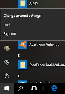 3 Kalian Cukup Klik Kanan Pada Bagian Nama Account Lalu Pilih Change Account Settings Seperti