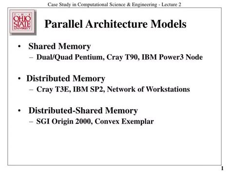 Ppt Parallel Architecture Models Powerpoint Presentation Free