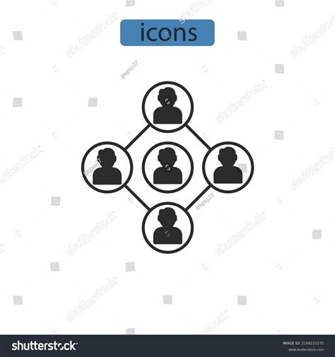 Networking Icons Symbol Vector Elements Infographic Stock Vector Royalty Free 2168225275