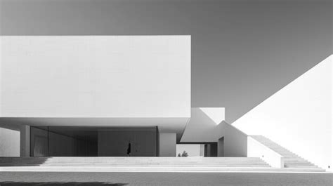 Premium Photo Minimalist Architectural Design Composition