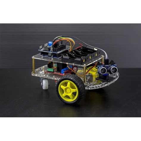 2 Wheel Drive Ultrasonic Arduino Projects Robot Kit