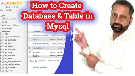 Create Database In Mysql How To Create Db Using Phpmyadmin On Xampp