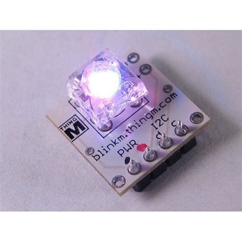Blinkm I2c Controlled Rgb Led Com 08579 Sparkfun製｜電子部品・半導体通販のマルツ