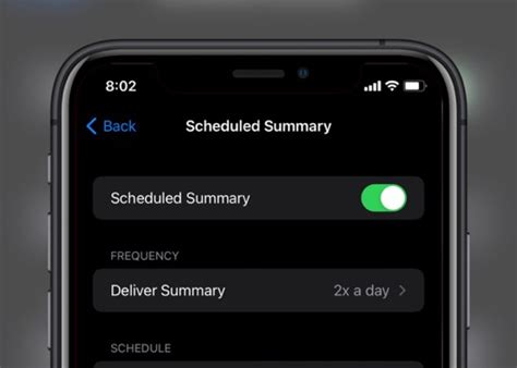 How To Turn On Off Notification Summary In IOS On IPhone