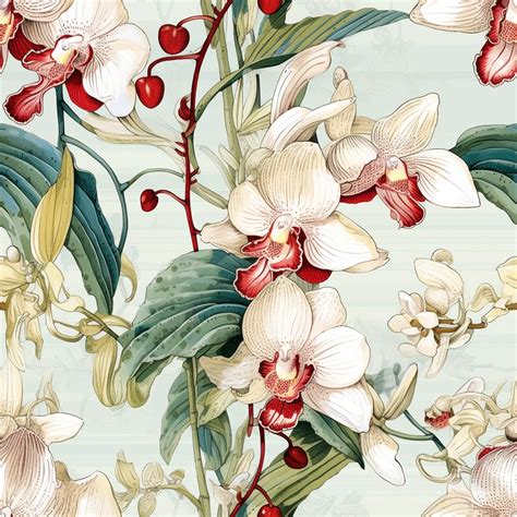 Orchid Pattern Download