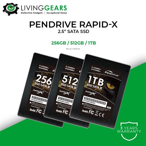 Pendrive Malaysia Rapid X Ssd Solid State Drive Gb Gb Tb Shopee Malaysia