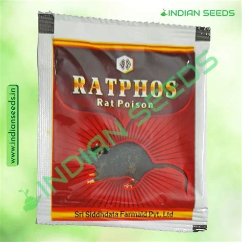 Ratphos Rat Killer Powder Zinc Phosphide Powerful Rat Paste Rodenticide