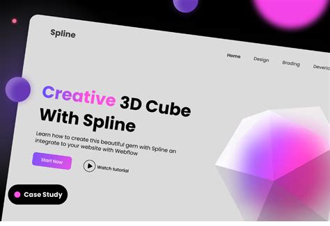 Free Source How To Create 3d Cube With Spline Figma