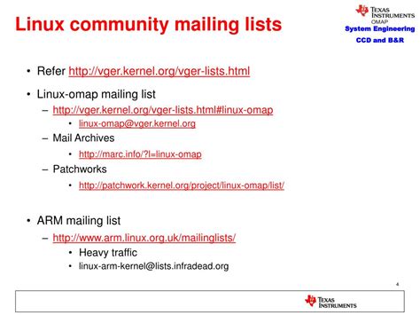PPT Linux Kernel For Omap Community PowerPoint Presentation Free Download ID 4517708