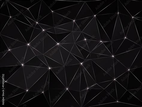 Abstract Geometric Pattern Composed Of Triangular Polygons Polygon Background Triangulated