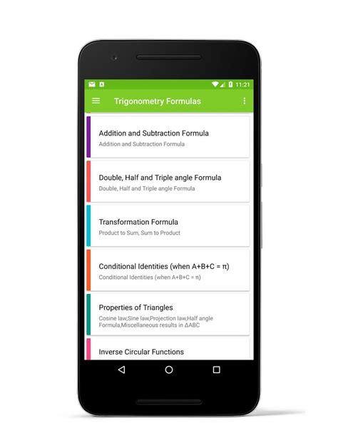 All Trigonometry Formulas For Android Download