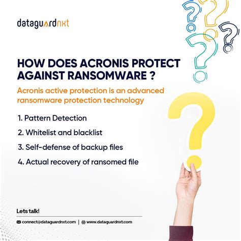 Acronis Active Protection Your Shield Against Ransomware Dataguardnxt Posted On The Topic
