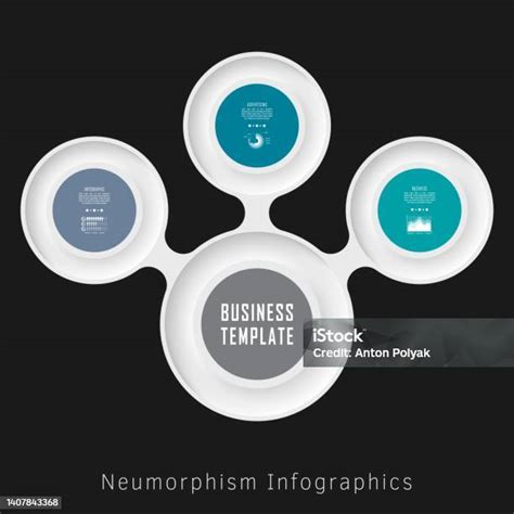 차트 다이어그램 웹 디자인 프리젠 테이션 워크 플로우 레이아웃을위한 Neumorphism 인포 그래픽 템플릿 0명에 대한 스톡 벡터 아트 및 기타 이미지 Istock