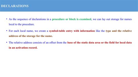 Syntax Directed Definition And Intermediate Code Generation Ppt