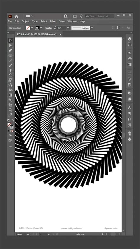 How To Design Zig Zag Spiral In Illustrator Artofit