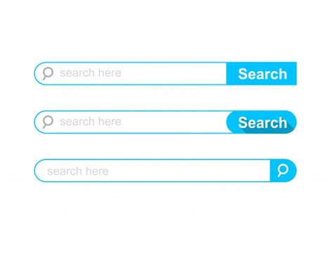 Search Bar UI Template