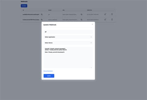 how to integrate github webhooks into pocket alert