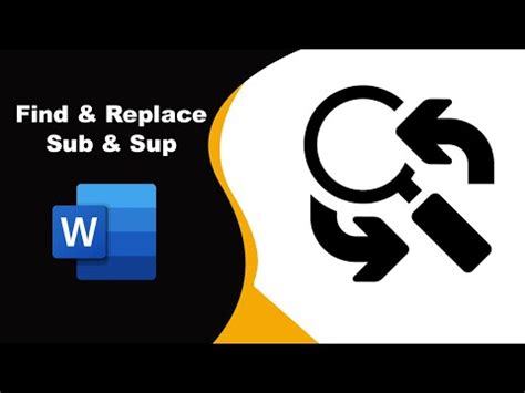 How To Find And Replace Subscript And Superscript In Word The Graphic Home