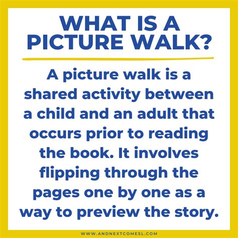 How To Use The Picture Walk Reading Strategy To Build Comprehension