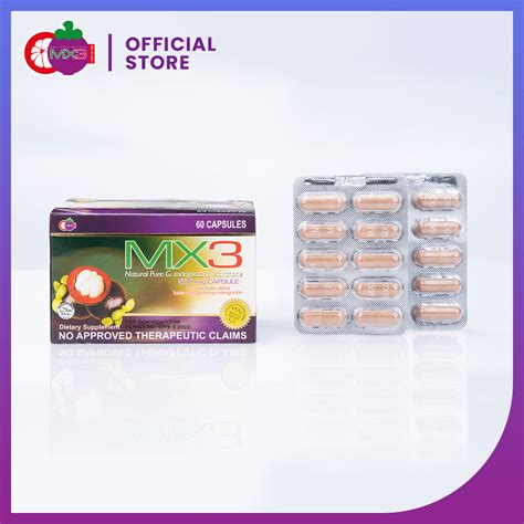 Mx3 Capsule Natural Support For Comprehensive Health Mx3 Supplements Ph