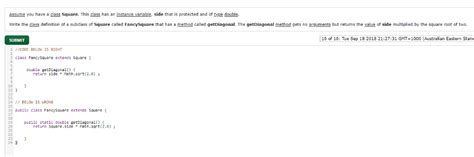 Solved Java Please Explain Why The First Segment Is Right