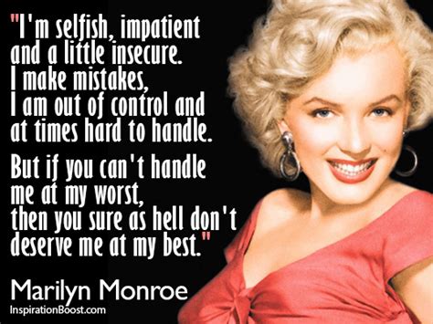 Marilyn Monroe Famous Quotes Inspiration Boost