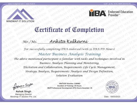 Ankita Kulkarni On Linkedin Successfully Completed Master In Business