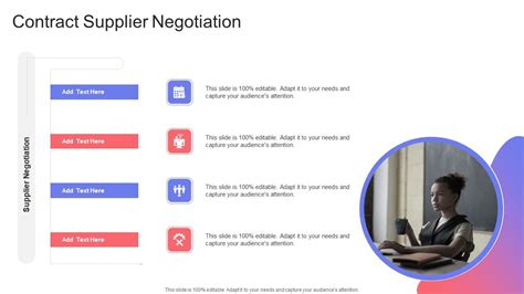 Contract Supplier Negotiation In Powerpoint And Google Slides Cpb PPT Template
