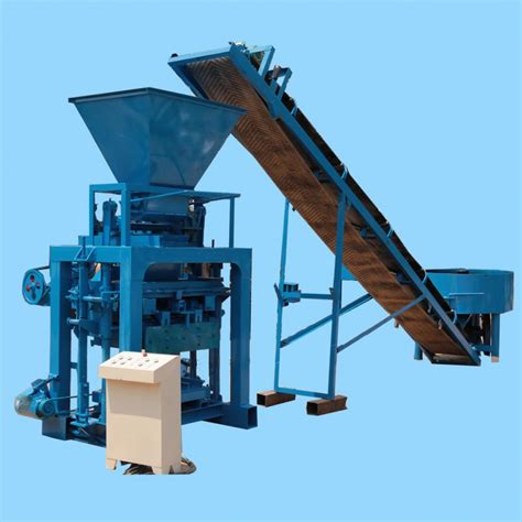 Qt4 24 Semi Automatic Block Machine Raytone Block Machinery Leading Brick And Block Machine