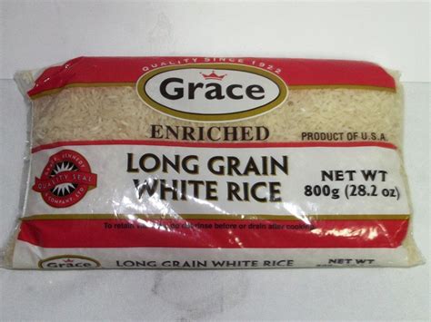 Grace Long Grain White Rice 800g Sams Bread And Butter Express