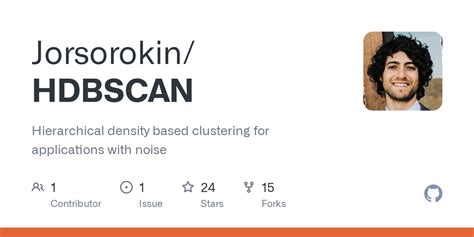 Github Jorsorokinhdbscan Hierarchical Density Based Clustering For