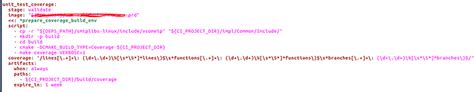 How To Retrieve Unit Test Coverage Values Using Gitlab Ci Yml How To Use Gitlab Gitlab Forum