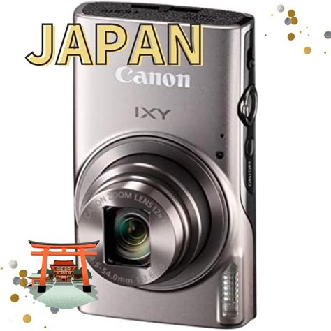 【direct From Japan】กล้องดิจิตอลคอมแพค Canon Ixy 650 Silver 12x Optical