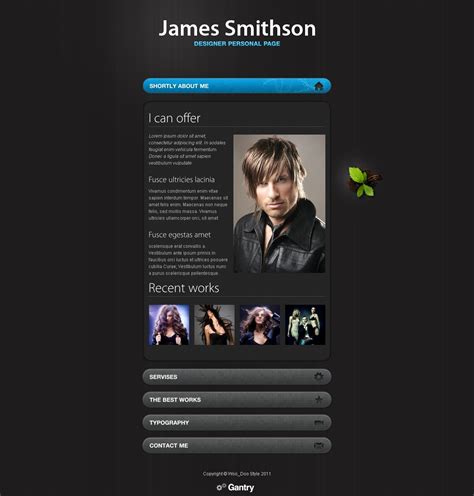 James Premium Joomla Template By Woo Doo Themeforest