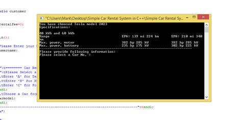 Car Rental System In C With Source Code Sourcecodester
