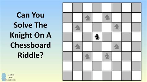 Can You Solve The Knight On A Chessboard Riddle Math Olympiad Problem Youtube