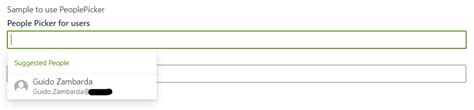How To Use Pnp Peoplepicker I Am Guidozam