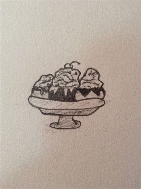 Banana Split Drawing