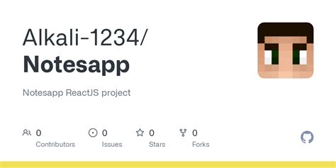 Github Alkali 1234notesapp Notesapp Reactjs Project