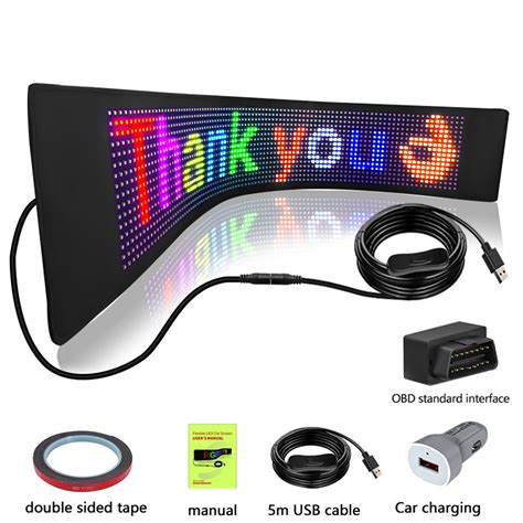 FLEXIBLE LED DISPLAY