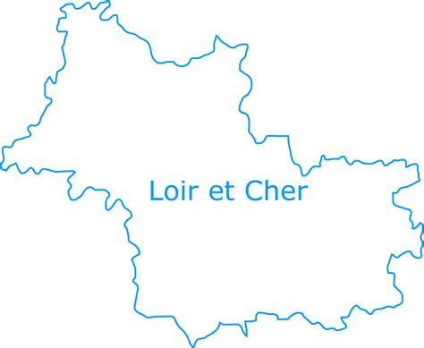 Carte Departement Loir Et Cher Département Loir Et Cher Et Codes Postaux Loir Et Cher