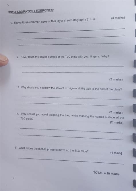 Solved 3pre Laboratory Exercisesname Three Common Uses Of