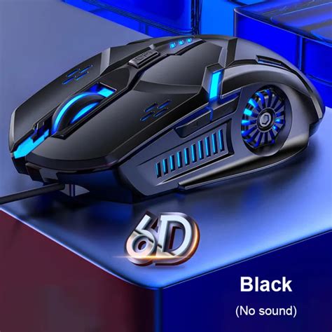 Gaming Mouse Wired Mouse 6d 4 Speed Dpi Rgb Gaming Mouse For Pubg