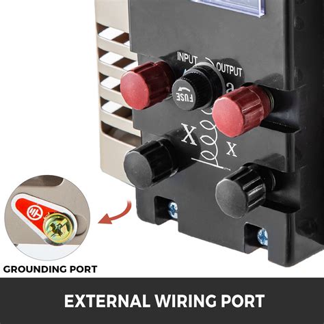 Vevor Variable Transformer Va Power Supply Voltage Output Regulator Ac Hz VEVOR EU