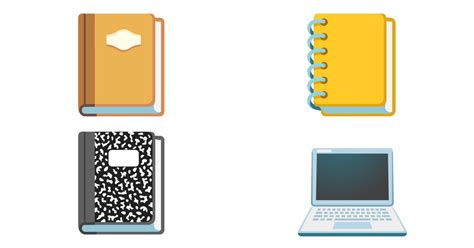 💻 Notebook Emojis 📔 📓 📒