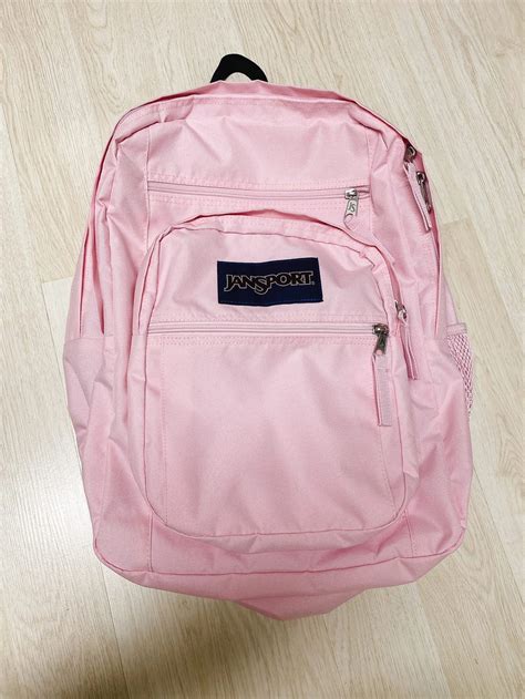 잔스포츠 빅스튜던트 베이비핑크 대형 백팩 상태 최상 노트북 수납 공간 보부상 여행용 가방