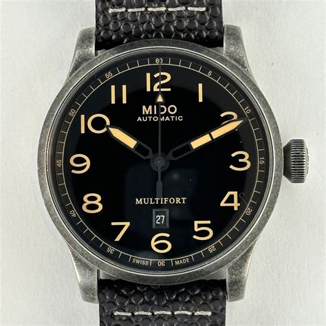 Mido Multifort Gent Escape Horween Special Edition Thewatchmakersshop