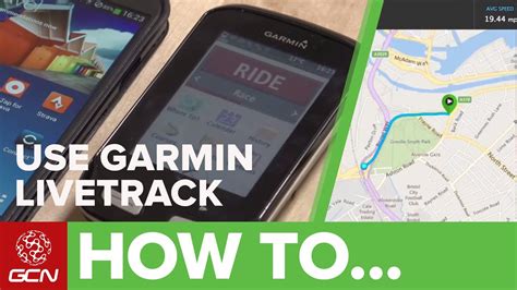 How To Set Up Use Garmin Livetrack Youtube